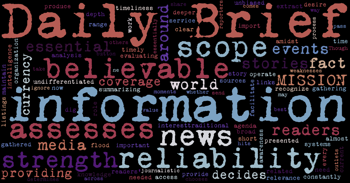 Daily Brief Special Edition: January 1, 2025