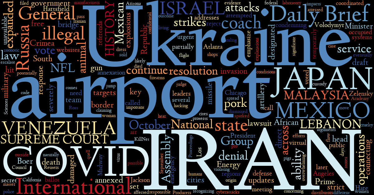 The Daily Brief for Tuesday, October 11, 2022