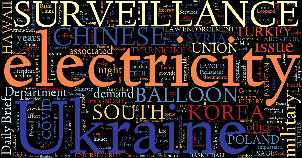 The Daily Brief news summary for Wednesday, February 8, 2023
