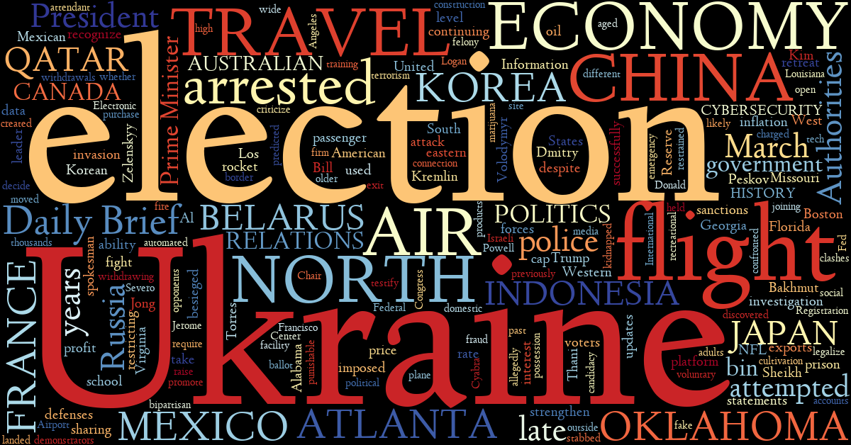 The Daily Brief news summary for Tuesday, March 7, 2023