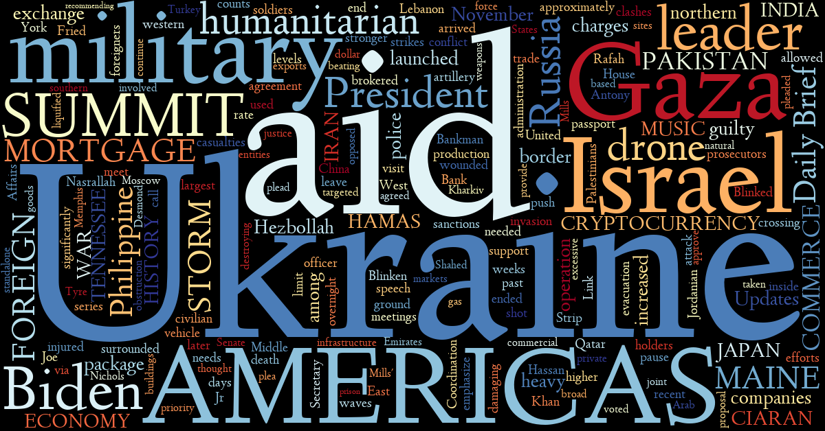 The Daily Brief news summary for Friday, November 3, 2023