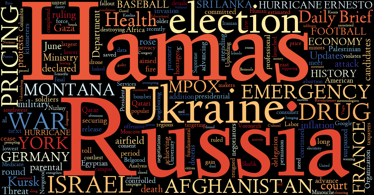 The Daily Brief For Thursday August 15 2024